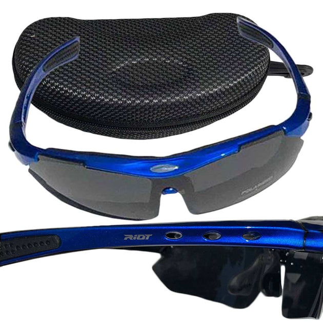 Raptorz Royal Blue Riot Sunglasses – Riot Sports Gear